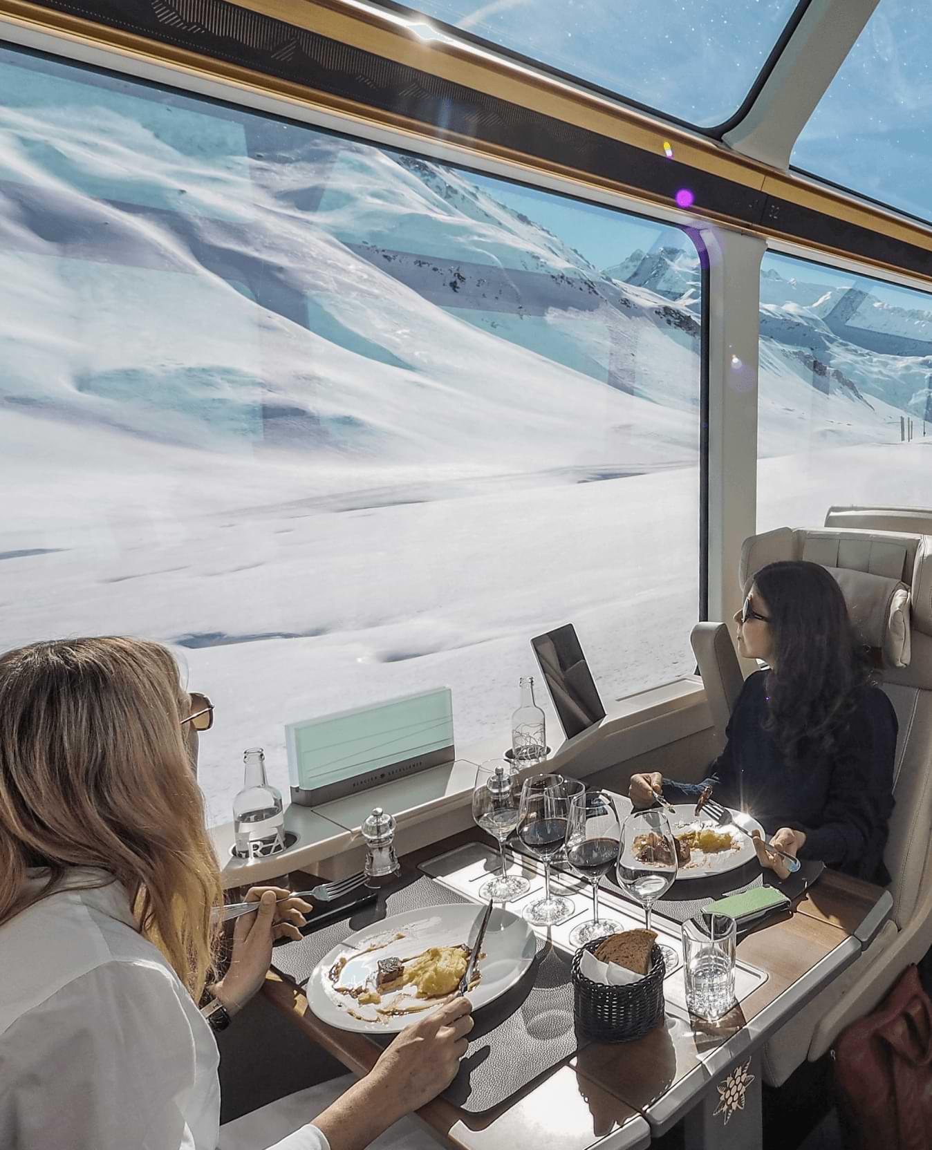 Glacier Express Excellence Class: Luxus und Panorama erleben