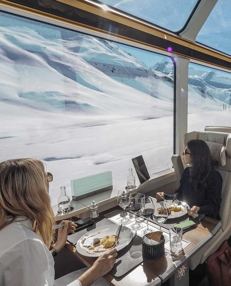 Glacier Express Excellence Class: Luxus und Panorama erleben
